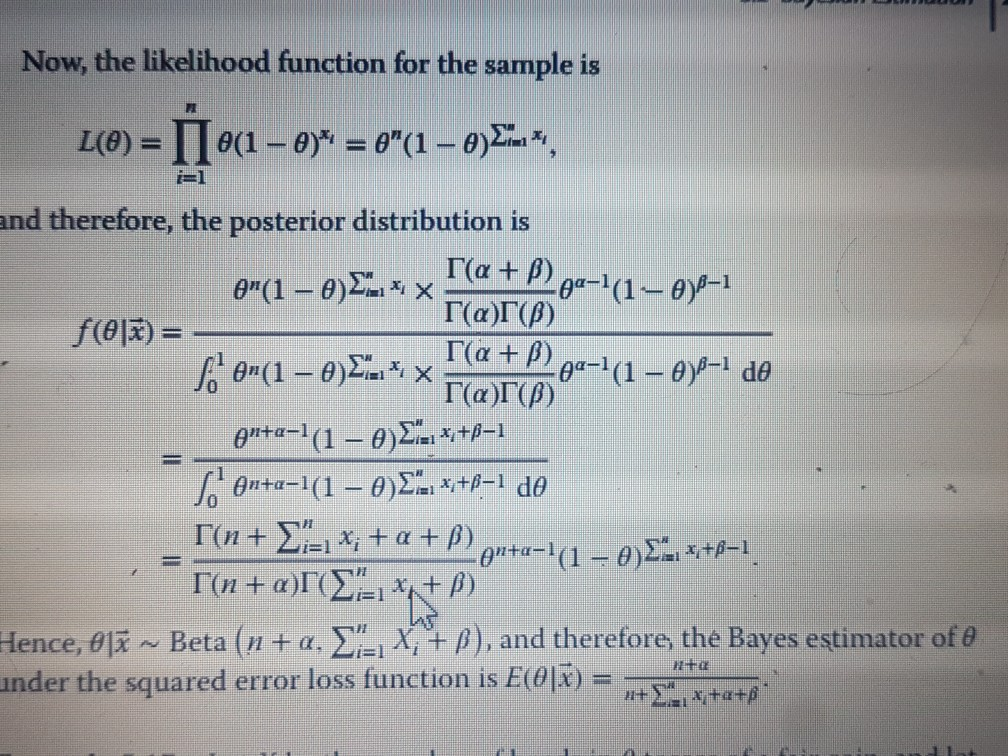 Solved This is the question and below is the posterior | Chegg.com