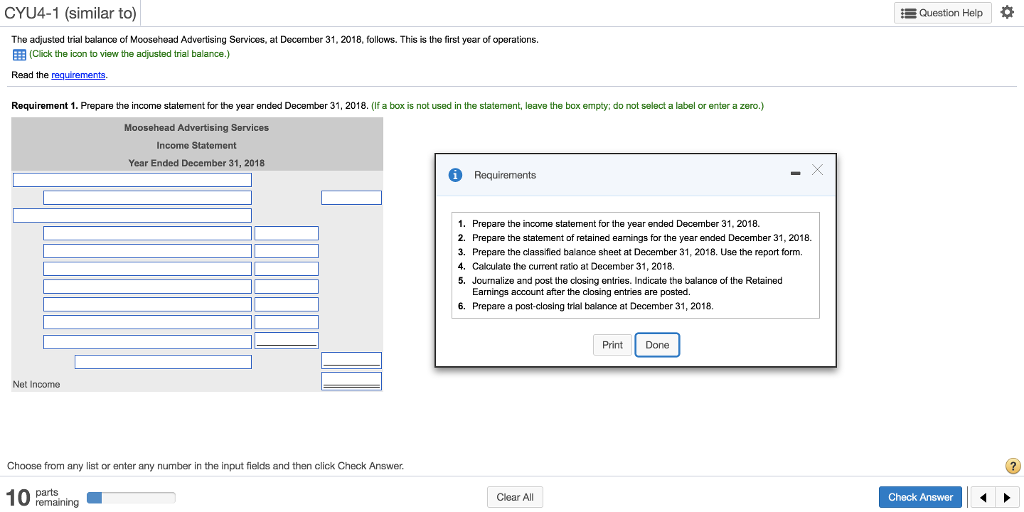 Solved Homework: chp 4 homework HV Score: 0 of 1 pt T14-5 | Chegg.com