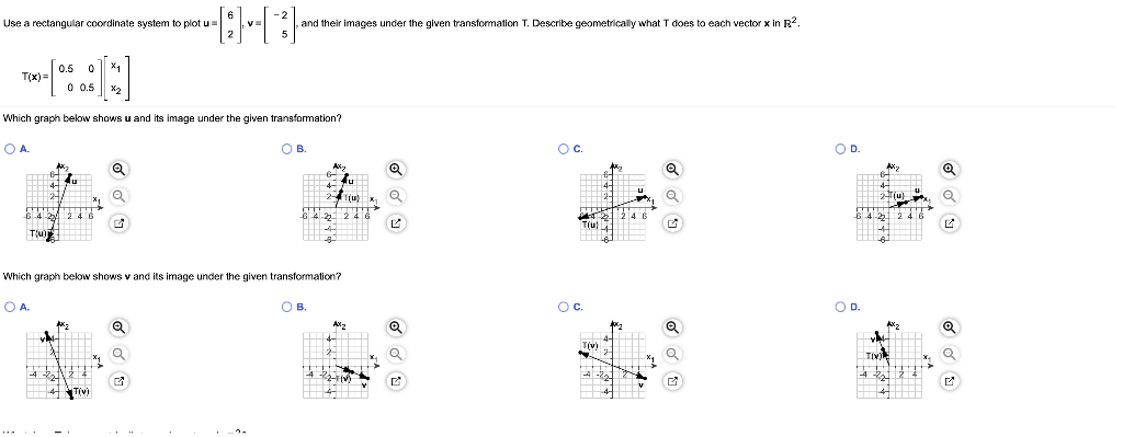 Solved Use A Rectangular Coordinate System To Plotu And 8735
