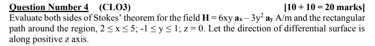 Solved Question Number 4 (CLO3) [10+10=20 marks ] Evaluate | Chegg.com