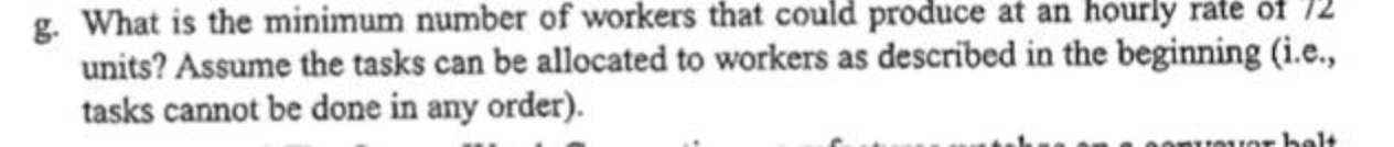 Solved (12 Tasks to 4 Workers) Consider the following tasks | Chegg.com