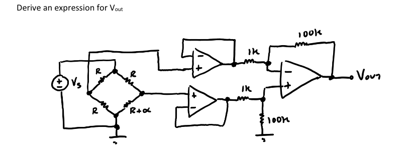 Solved Derive an expression for Vout Ik 2 IK 2 | Chegg.com