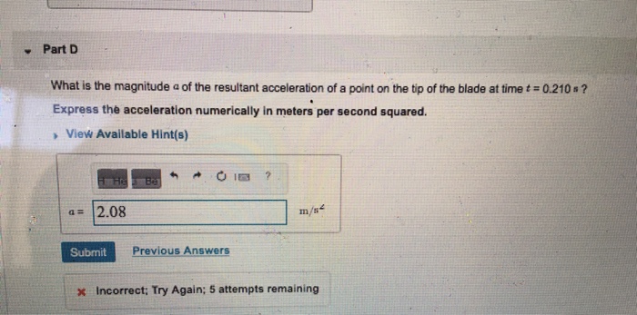 Solved Constants An electric ceiling fan is rotating about a | Chegg.com