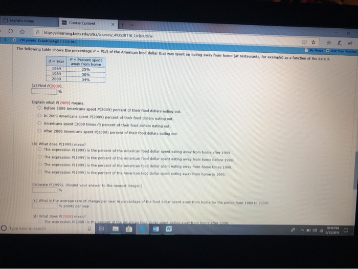Solved MyPath Home eb Course Content | Chegg.com