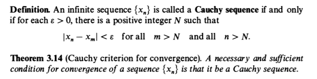Solved Definition. An infinite sequence {n} is called a | Chegg.com