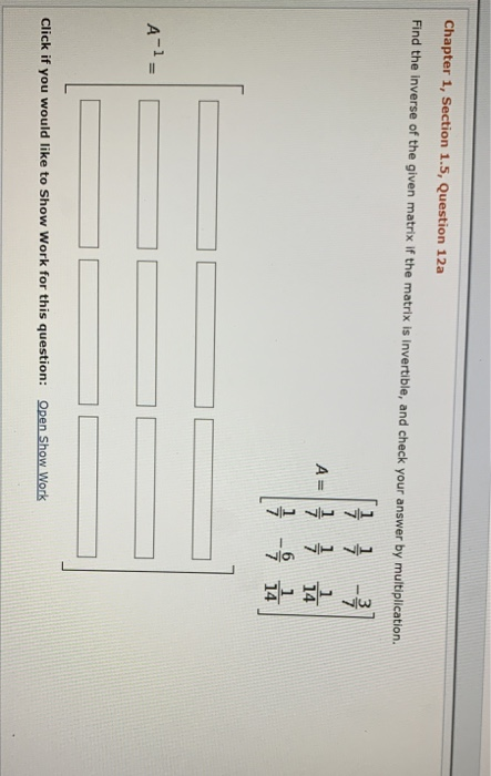 Solved PRINTER VERSION BACK NEXT Chapter 1, Section 1.6, | Chegg.com