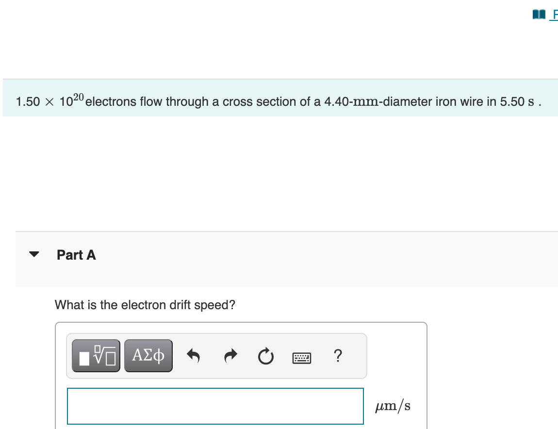 Solved 1.50×1020 electrons flow through a cross section of a | Chegg.com