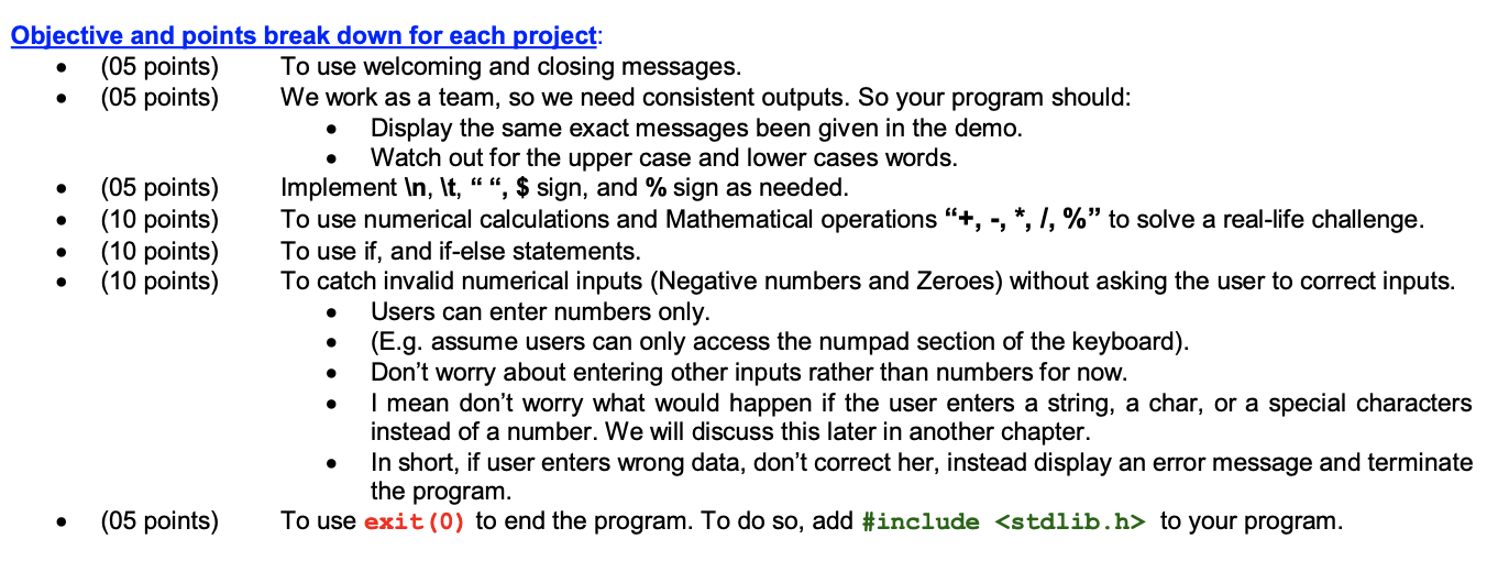 Solved Project 1: paycheck Write a C program called paycheck | Chegg.com