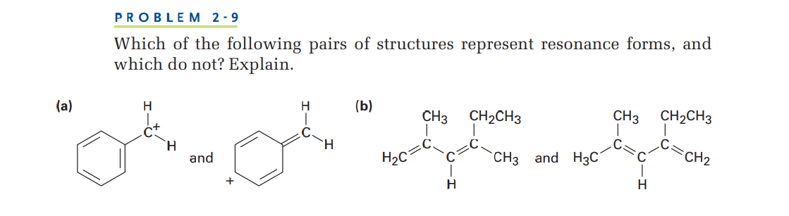 Solved PROBLEM 2-9 Which of the following pairs of | Chegg.com