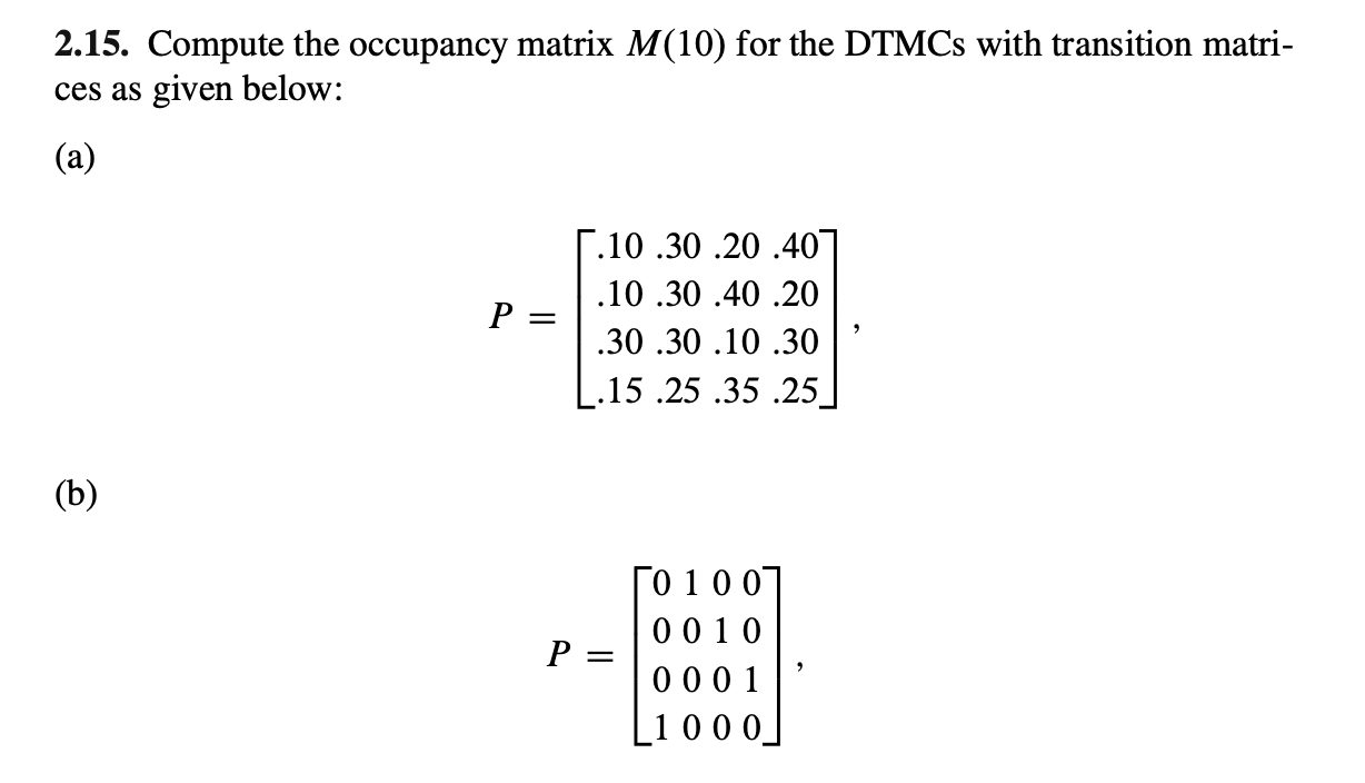 Solved Write the balance equations and the normalizing | Chegg.com