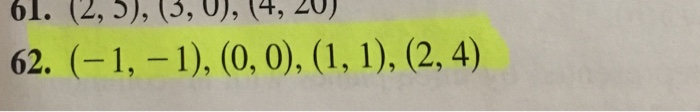 Solved Polynomial Curve Fitting In Exercises 61 and 62, (a) | Chegg.com