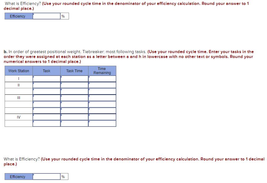 Solved Q2. A manager wants to assign tasks to workstations | Chegg.com