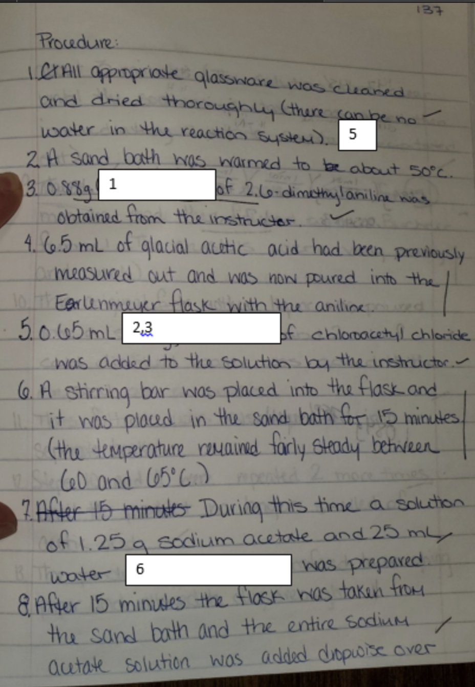 Solved Purpose To Convert 2 6 Dimethylaniline By A S Chegg