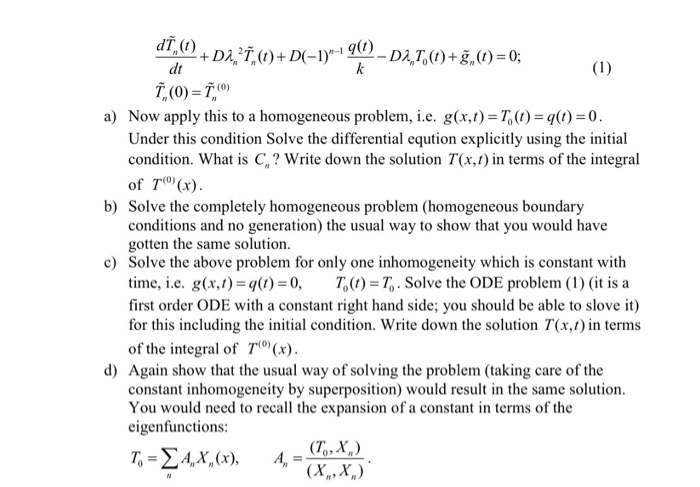 3. General nonhomogeneous boundary value problem | Chegg.com