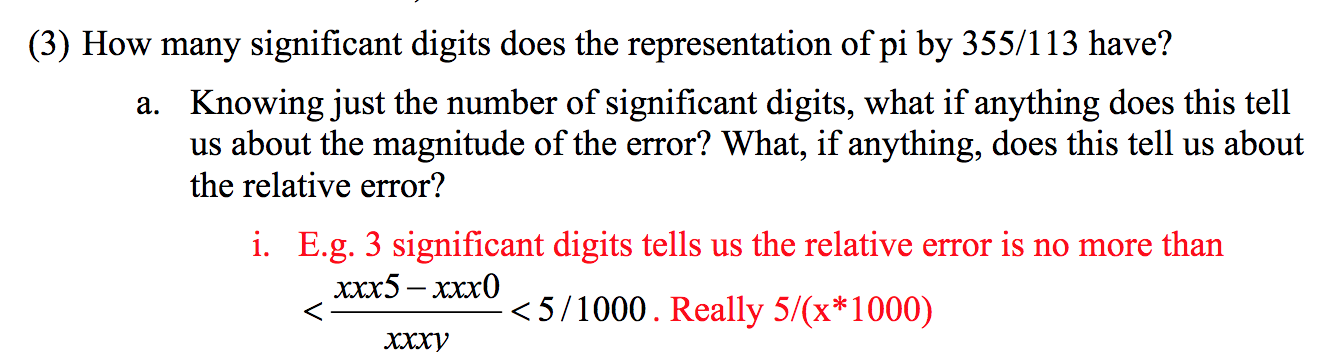 Solved (3) How many significant digits does the | Chegg.com