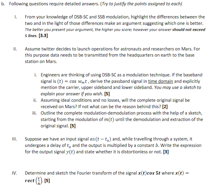 Solved Following questions require detailed answers. (Iry to | Chegg.com