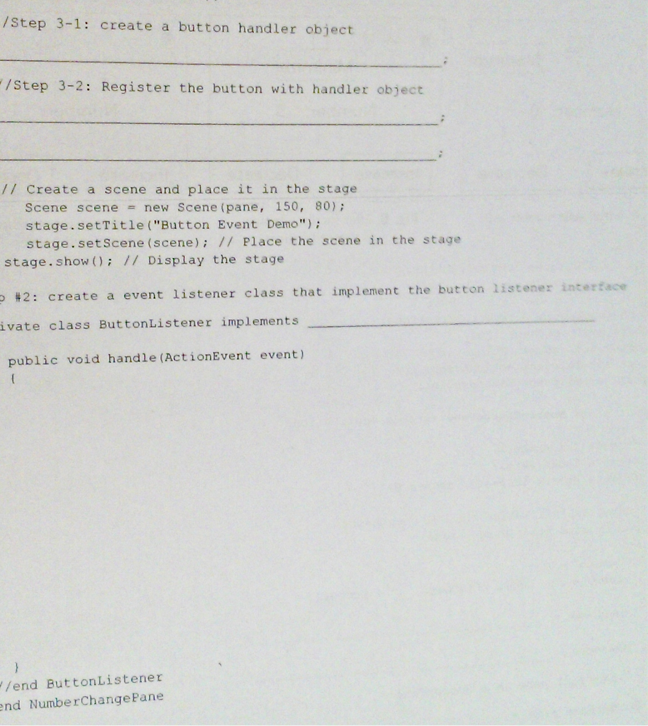 Solved 1. Given the following application, draw the GUI | Chegg.com
