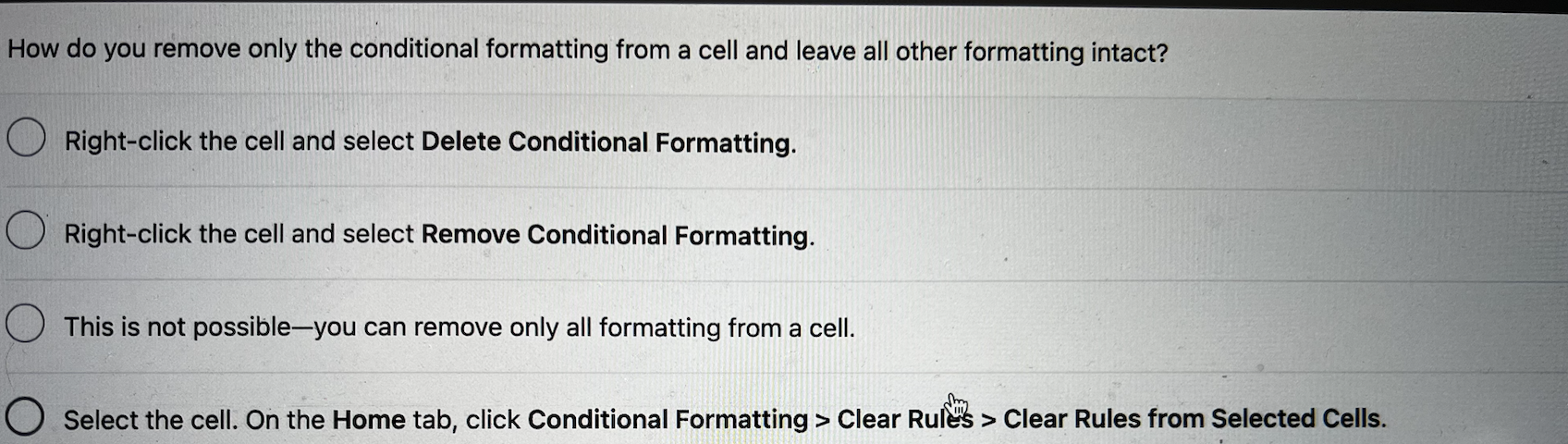 solved-how-do-you-remove-only-the-conditional-formatting-chegg