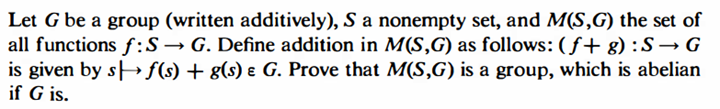 Solved Let G be a group (written additively), S a nonempty | Chegg.com