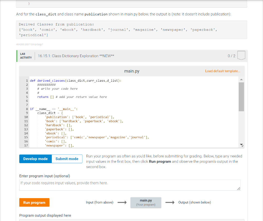 Solved In this lab you are asked to complete the recursive | Chegg.com