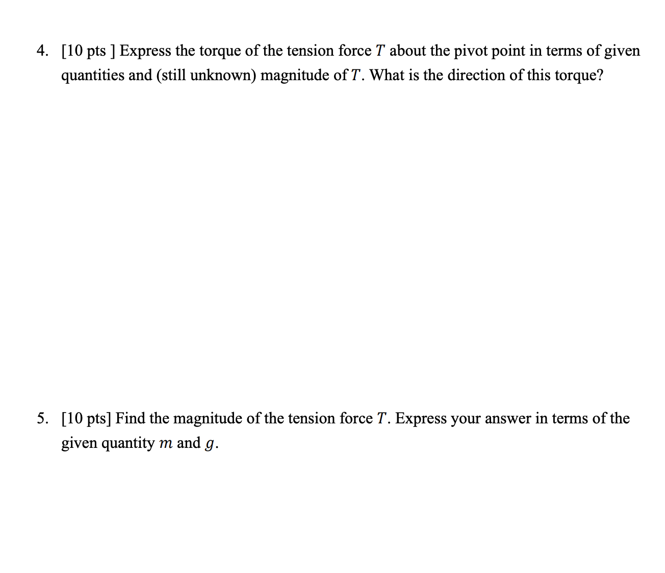 Solved Easy physics! SOLVE ALL 5 parts and quick ! will give | Chegg.com