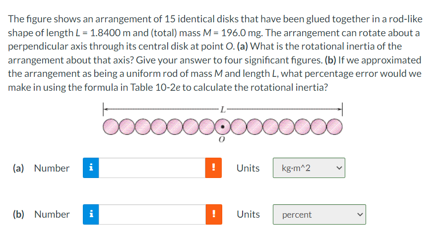 Solved The figure shows an arrangement of 15 identical disks | Chegg.com