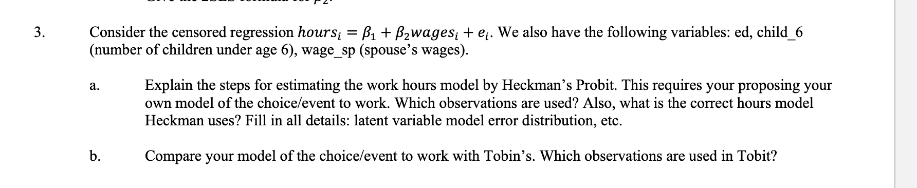 Solved Answer question #3 | Chegg.com