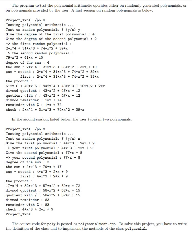 The purpose of this project is to apply the STL | Chegg.com