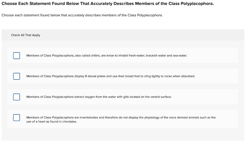 Solved Choose Each Statement Found Below That Accurately | Chegg.com