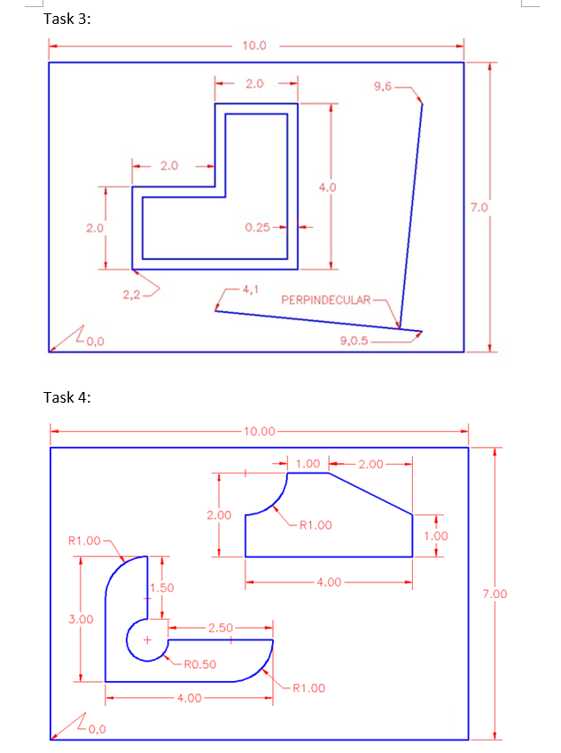 Solved please draw them on an AUTOCAD and send the dwg file | Chegg.com
