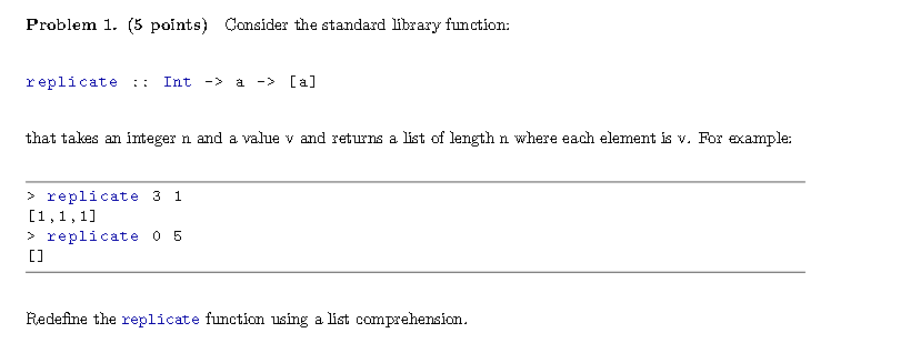 Solved Problem 1 5 Points Consider The Standard Library 