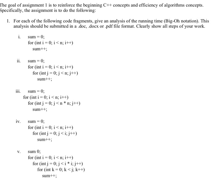 Solved The goal of assignment is to reinforce the beginning | Chegg.com