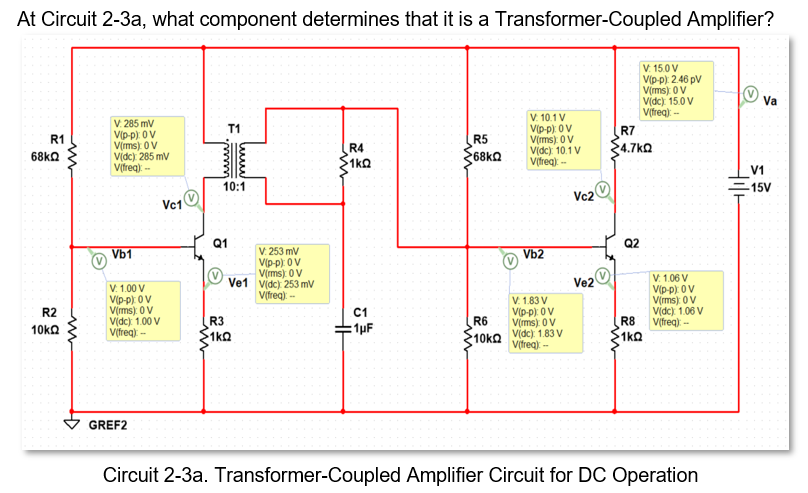 Solved At Circuit 2-3a, what component determines that it is | Chegg.com