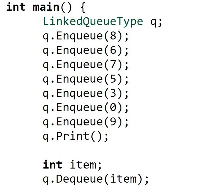 A Implement And Test A Circularly Linked Queue Class