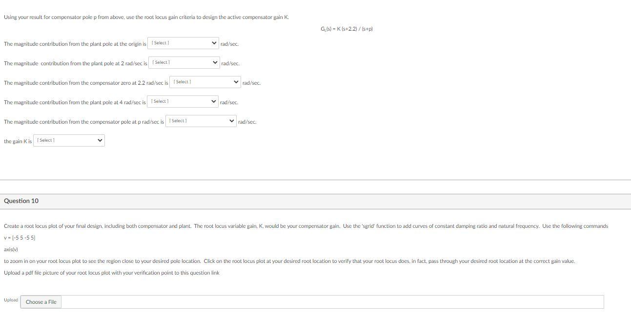 Solved Consider a negative unity feedback system with | Chegg.com