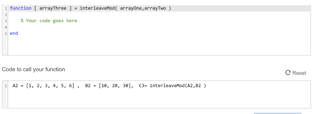 Solved Interleave advanced Modify the function interleave, | Chegg.com