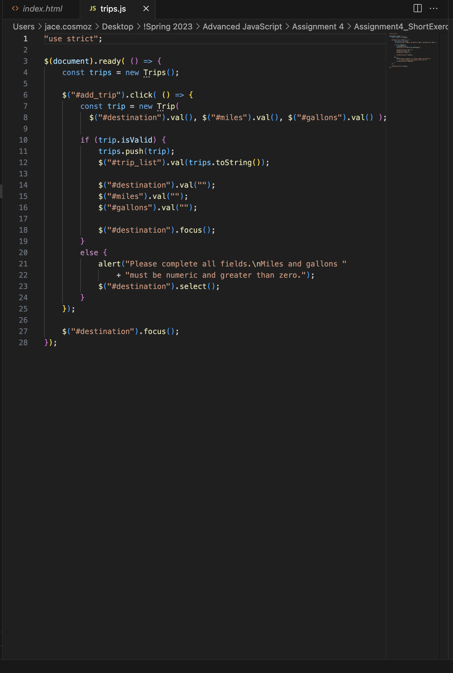 Solved Short 16-2 Use an object literal instead of a class | Chegg.com