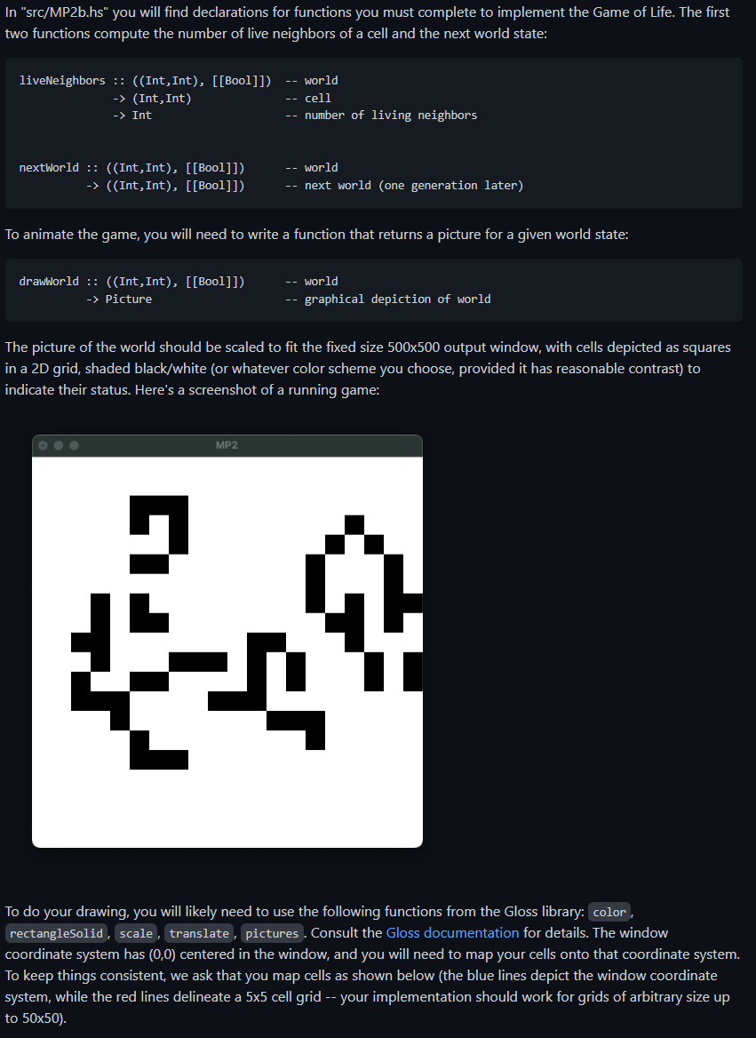 Solved John Conway's Game of Life is a well known "game" | Chegg.com