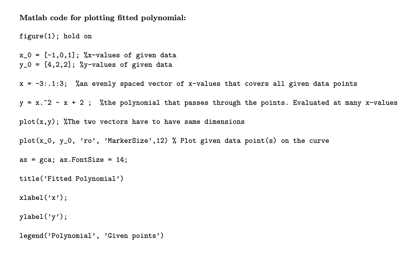 Solved 1. Determine the equations of the polynomials whose | Chegg.com