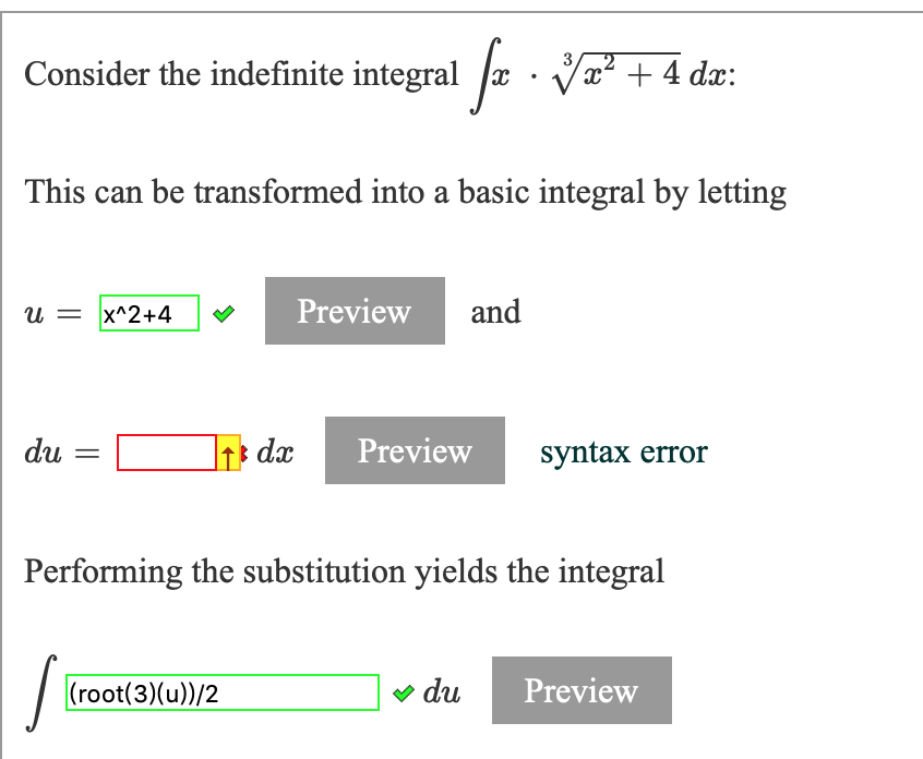 Solved Find the indefinite integral. Use "arccos () " for | Chegg.com