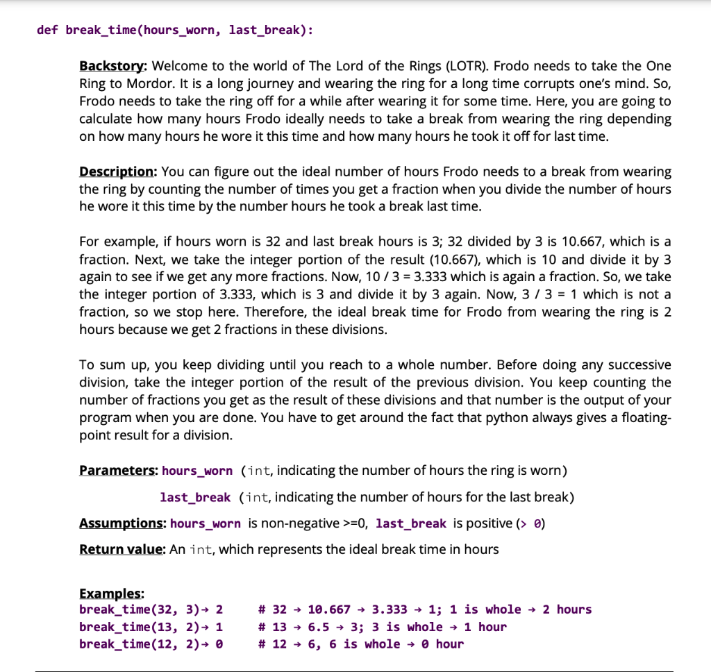 Solved Need Code in Python. Can you please explain the logic | Chegg.com
