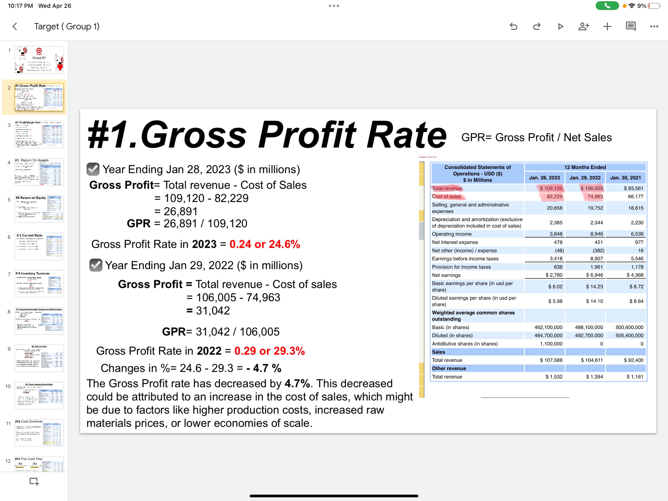 Solved Calculate the Gross Profit rate for the latest 2 | Chegg.com
