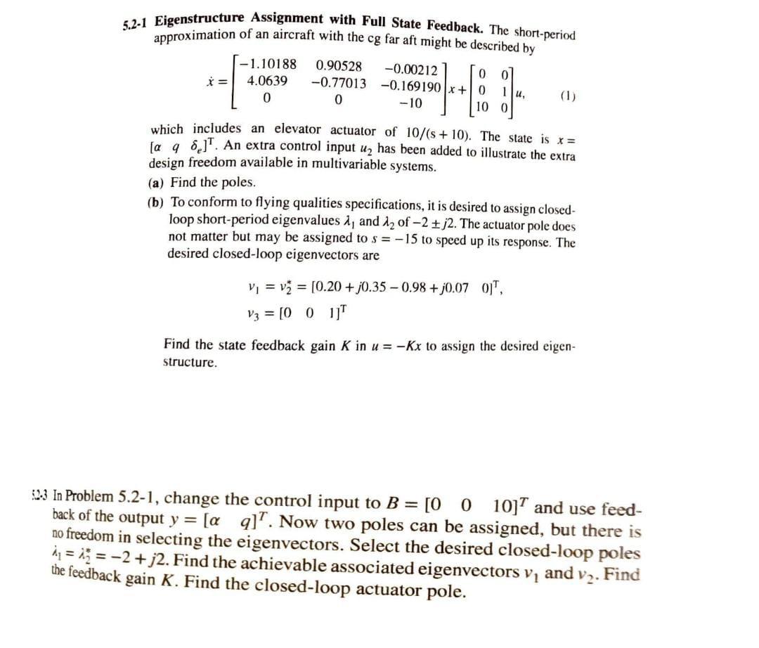Solved PLEASE SOLVE THE QUESTION 5.2-3 (the second question | Chegg.com