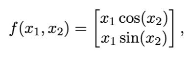 Solved consider the function f : R 2 → R 2 , which maps from | Chegg.com