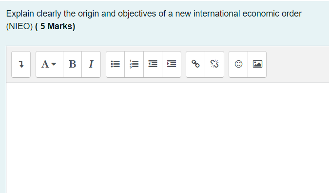 Solved Explain clearly the origin and objectives of a new | Chegg.com