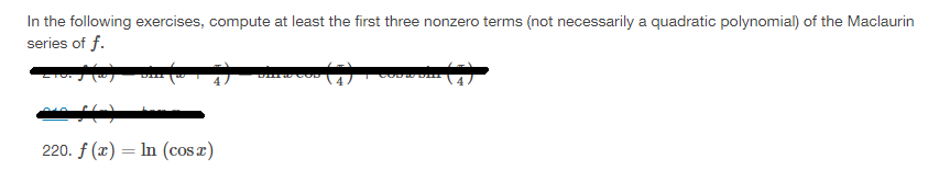 Solved In the following exercises, compute at least the | Chegg.com