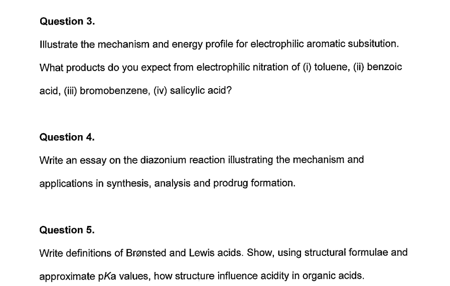 Solved Question 3. Illustrate the mechanism and energy | Chegg.com