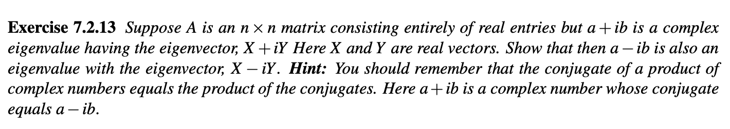Solved Exercise 7.2.13 Suppose A is an nxn matrix consisting | Chegg.com