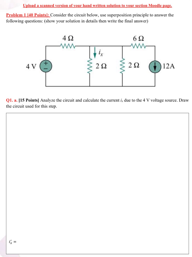 Solved Upload a scanned version of your hand written | Chegg.com