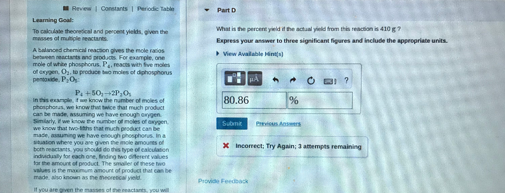 Solved n Review I Constants Periodic Table Part A A clock | Chegg.com
